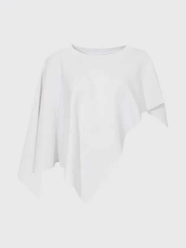 Liviana Conti Asymmetric Viscose Blend Top