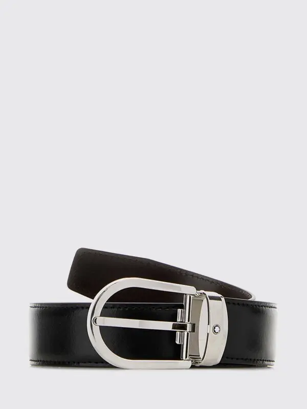 Montblanc Leather Belt - Black