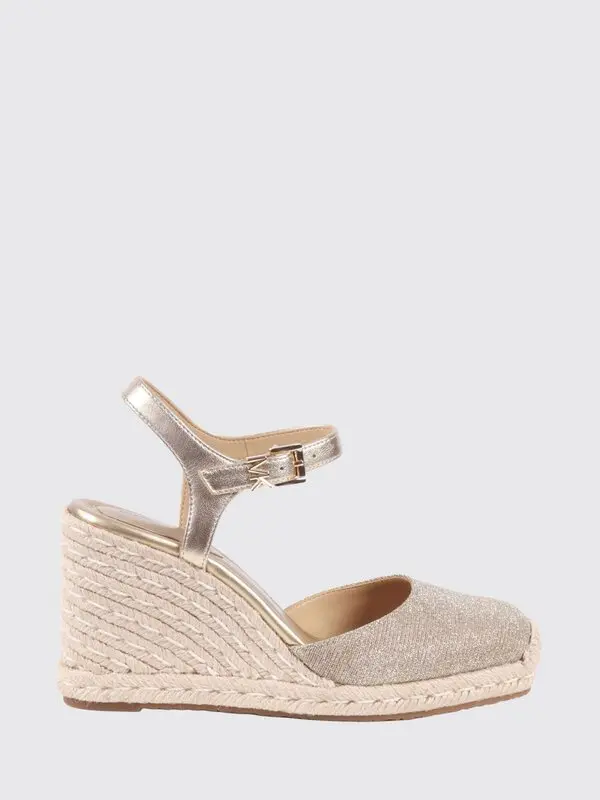 Michael Kors Kenzie Lurex Blend Wedge Espadrilles