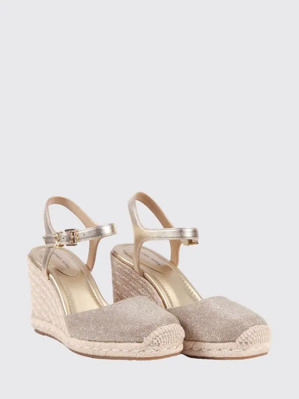 Michael Kors Kenzie Lurex Blend Wedge Espadrilles