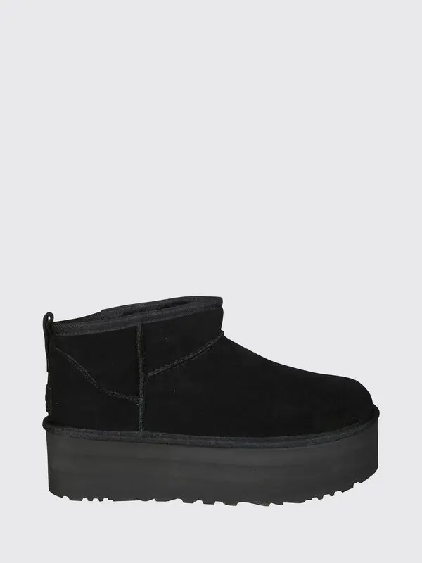 UGG Platform Ankle Boots - Black