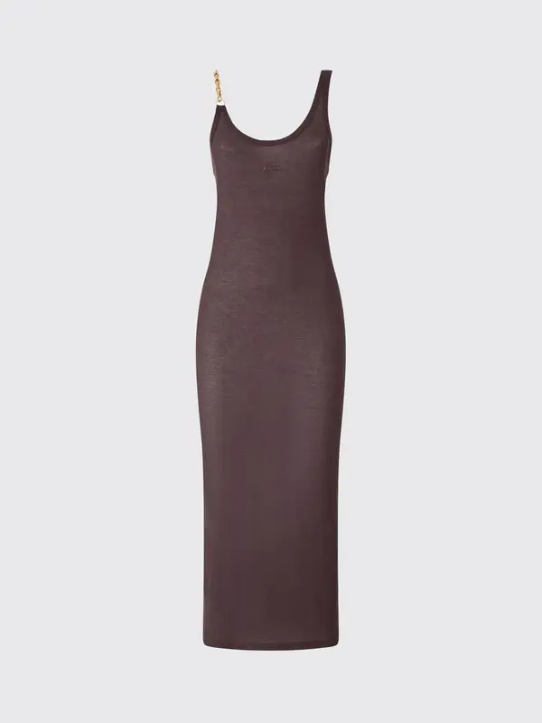 Pinko Midi Dress In Stretch Cotton
