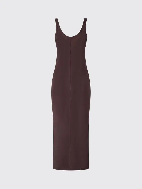 Pinko Midi Dress In Stretch Cotton