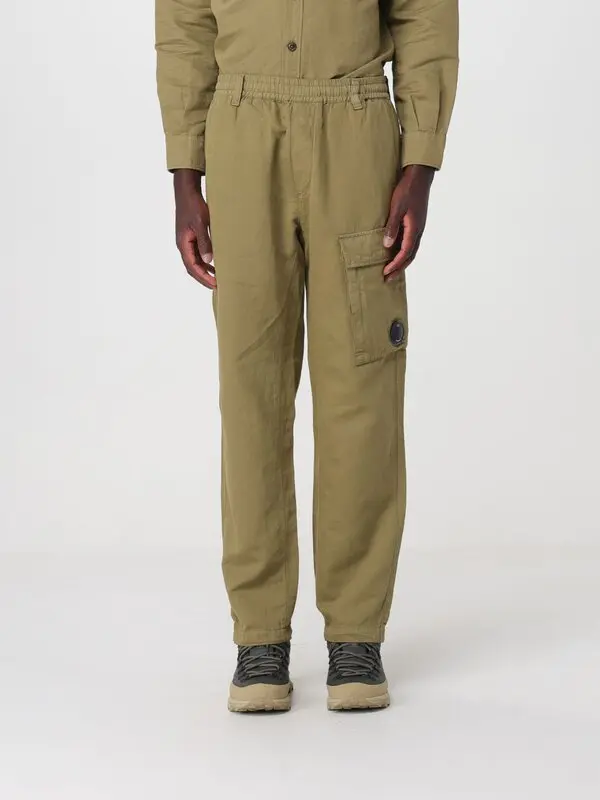 C.P. COMPANY Cotton Cargo Trousers - Green