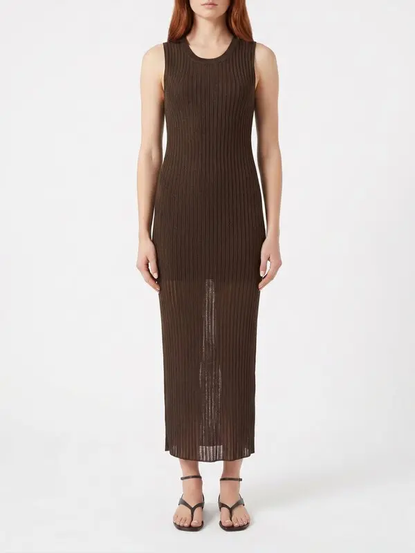 Loulou De Saison Ribbed Knit Maxi Dress