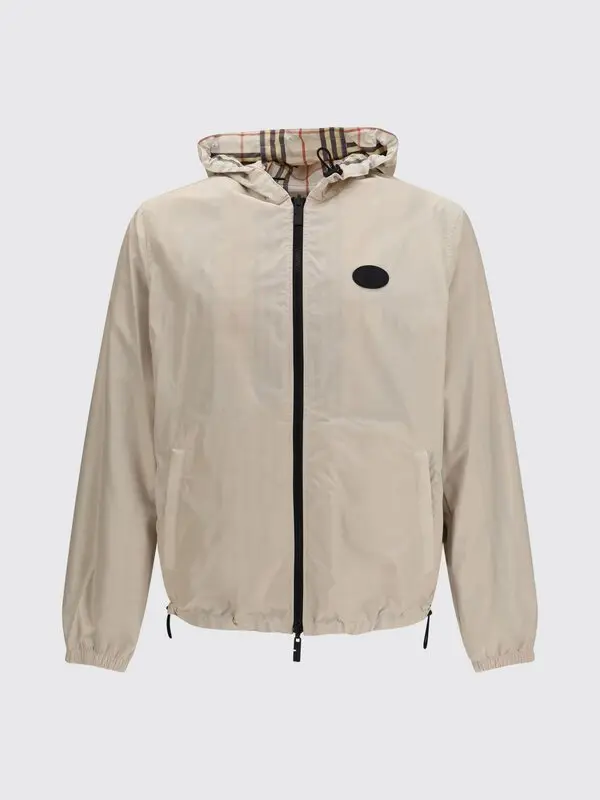 Burberry Hooded Jacket - Beige