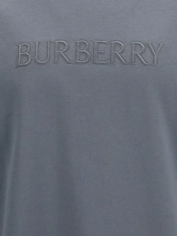 Burberry Cotton T-shirt With Logo