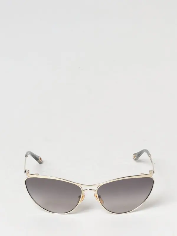 Chloé Uma Metal Cat Eye Sunglasses - Brown