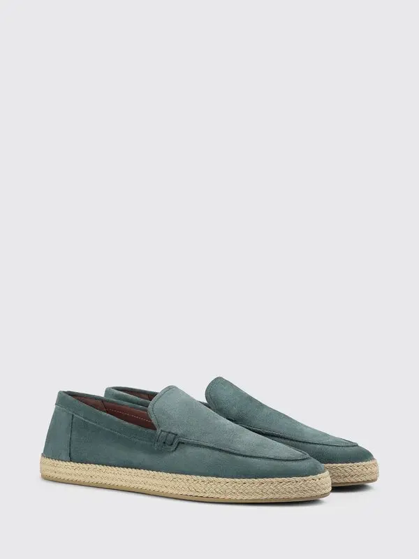 DOUCAL'S Suede Espadrilles - Green
