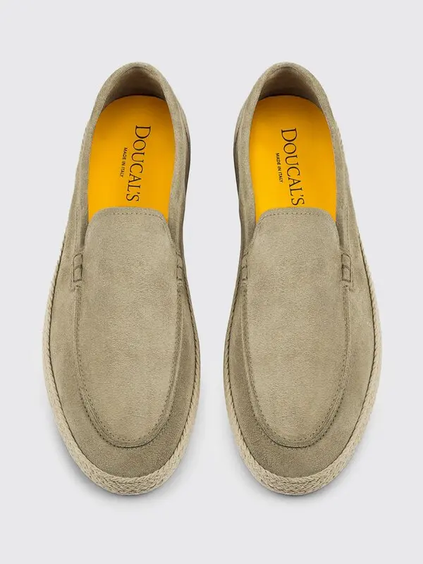 DOUCAL'S Suede Espadrilles - Sand