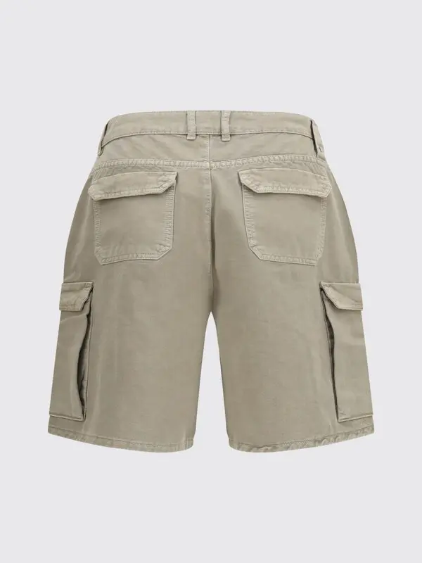 REPRESENT Cotton Denim Cargo Shorts - Beige