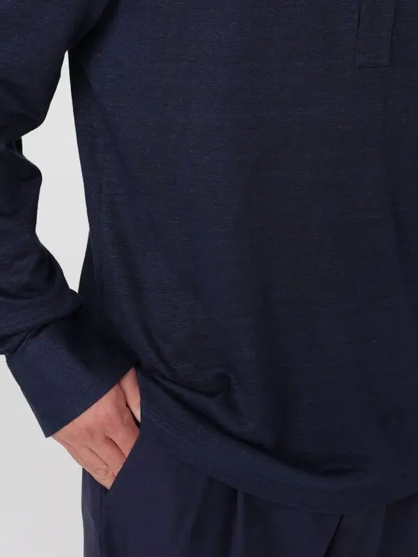Brunello Cucinelli Cotton Polo Shirt - Blue