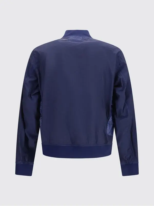 C.P. COMPANY Nylon Bomber Jacket - Blue