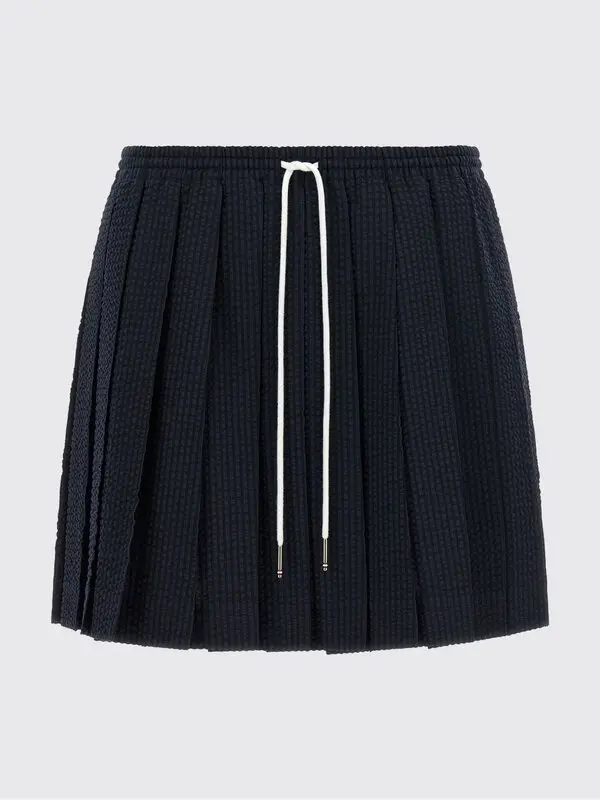 Thom Browne Pleated Mini Skirt - Blue