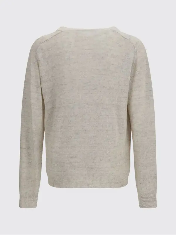 Our Legacy V-neck Pullover In Linen And Cotton Blend