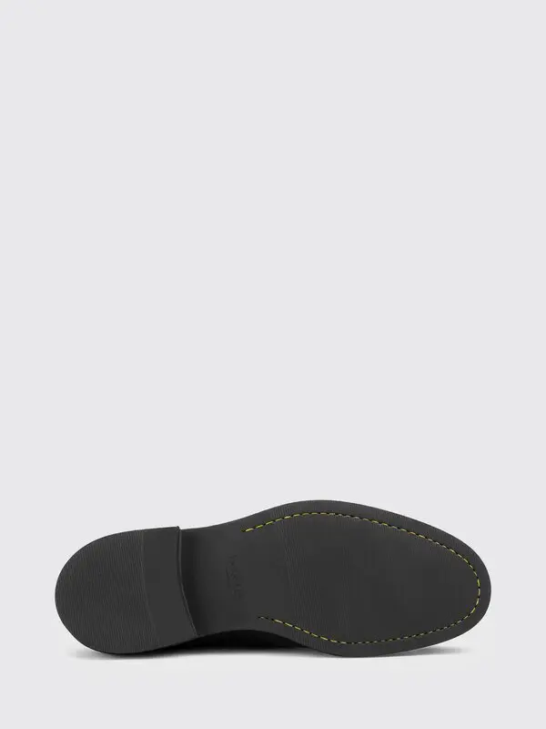 DOUCAL'S Pebbled Leather Derby Shoes