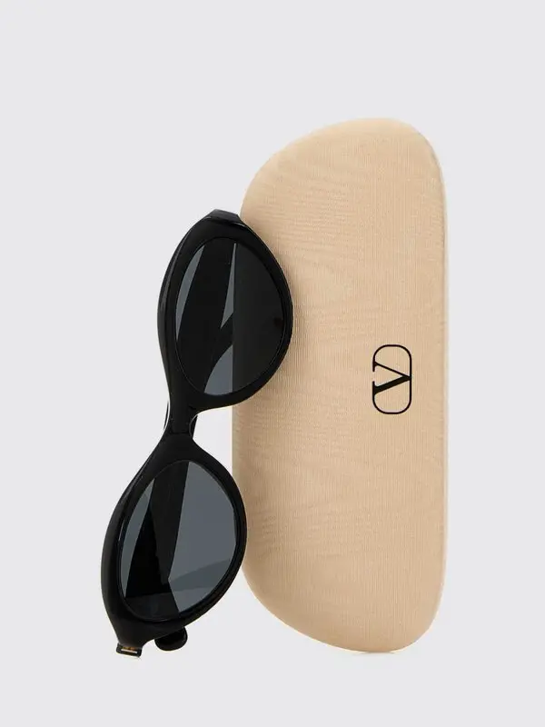 Valentino Garavani Acetate Sunglasses - Black