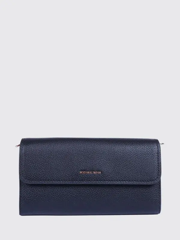 Michael Kors Textured Leather Wallet - Black