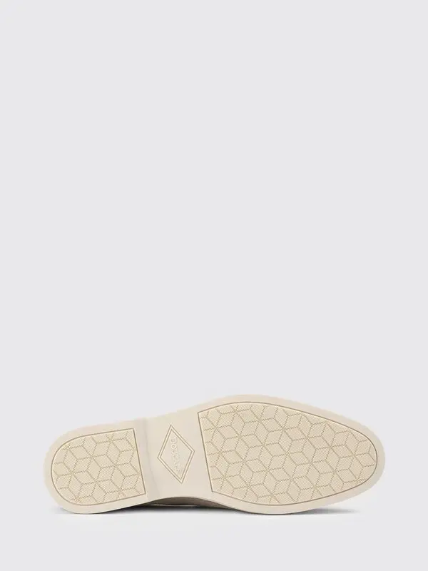 DOUCAL'S Suede Double Monk Strap Shoes - Sand