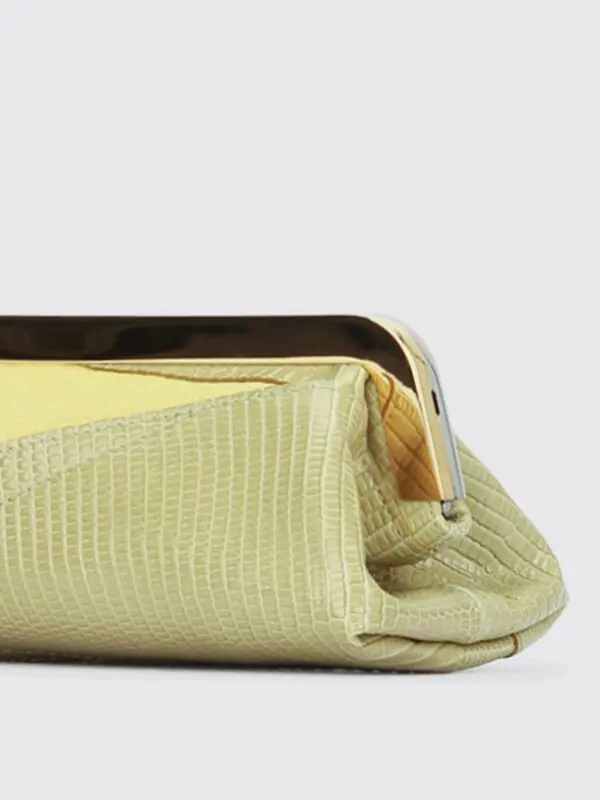Jacquemus Salon Maïs Leather Clutch - Yellow