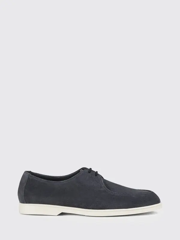 DOUCAL'S Suede Derby Shoes - Blue