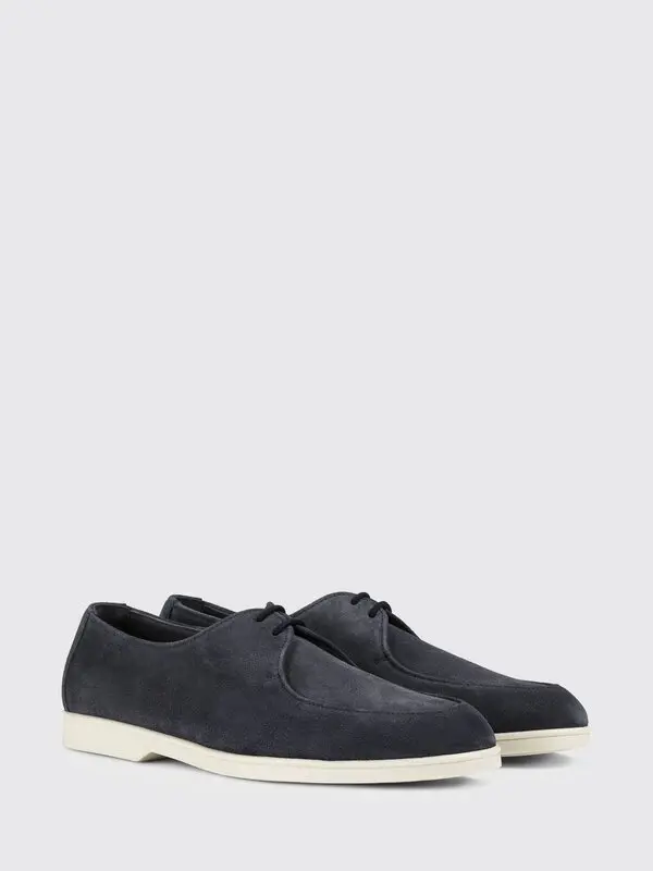 DOUCAL'S Suede Derby Shoes - Blue