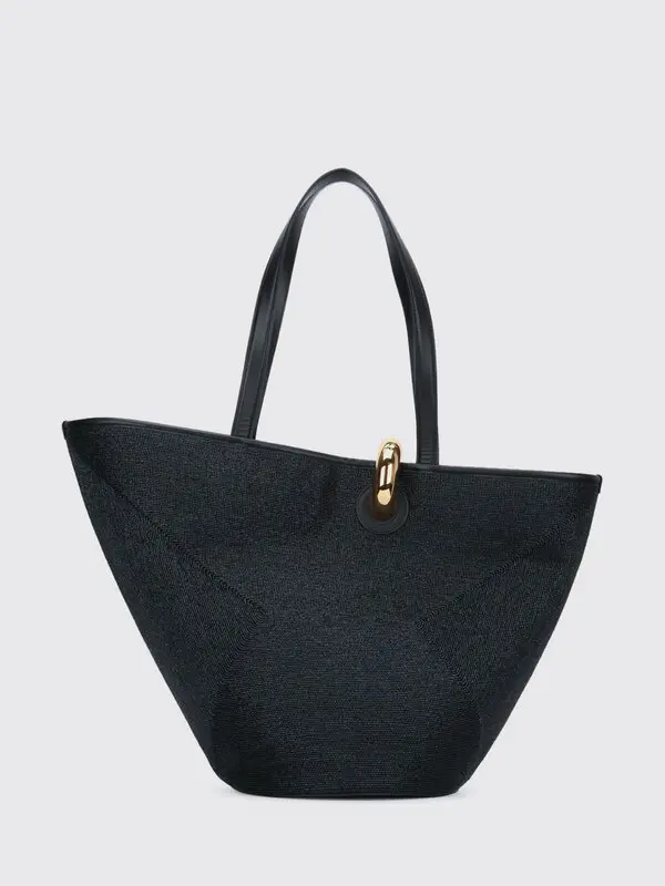Jacquemus Woven Shoulder Bag - Black