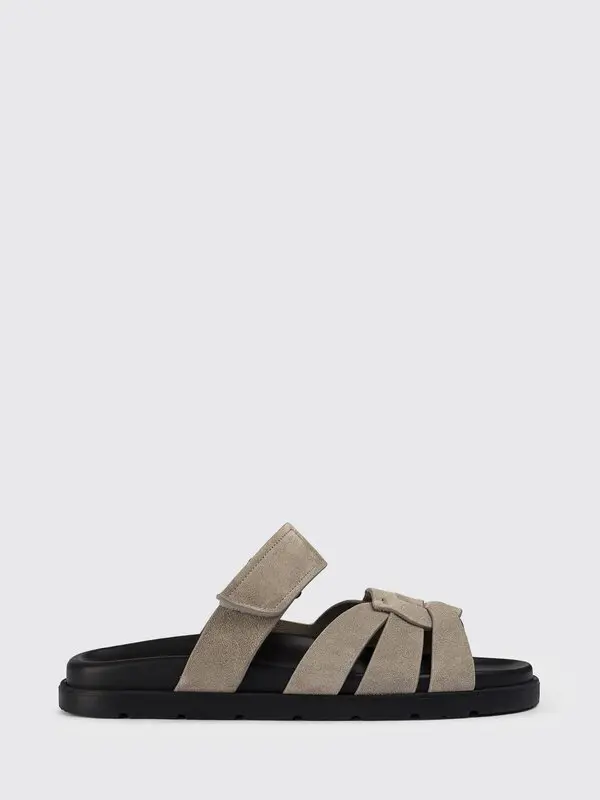 DOUCAL'S Suede Sandals - Mud