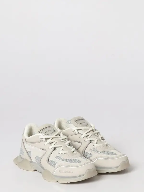 Axel Arigato Eris Nubuck And Mesh Sneakers - Grey