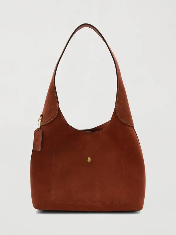 COACH Suede Shoulder Bag
