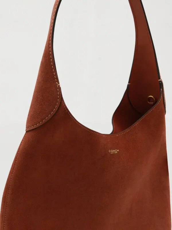 COACH Suede Shoulder Bag