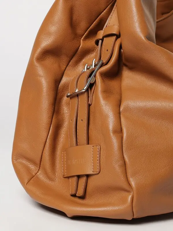 VIC MATIE Leather Shoulder Bag - Brown