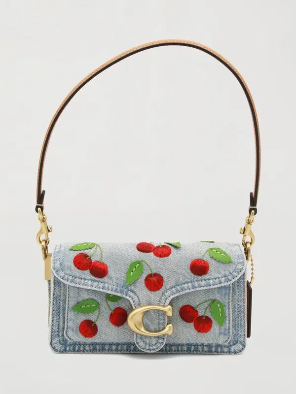 COACH Embroidered Cherry Mini Bag