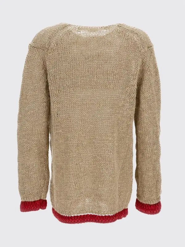 Comme Des Garçons Linen Crewneck Pullover