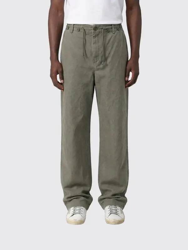 GOLDEN GOOSE Wide Leg Cotton Denim Jeans