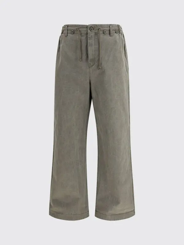 GOLDEN GOOSE Wide Leg Cotton Denim Jeans