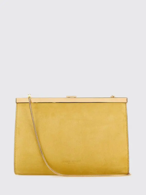 Alberta Ferretti Clutch With Chain Strap - Green