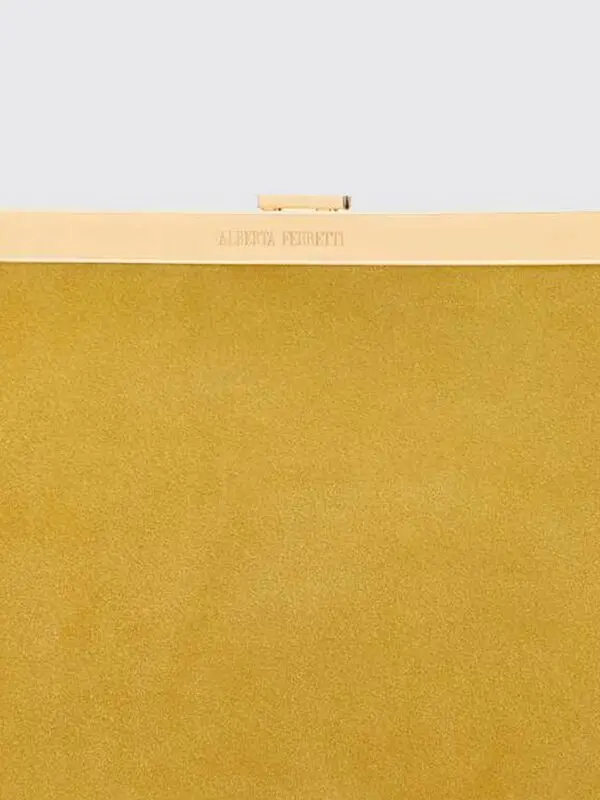 Alberta Ferretti Clutch With Chain Strap - Green