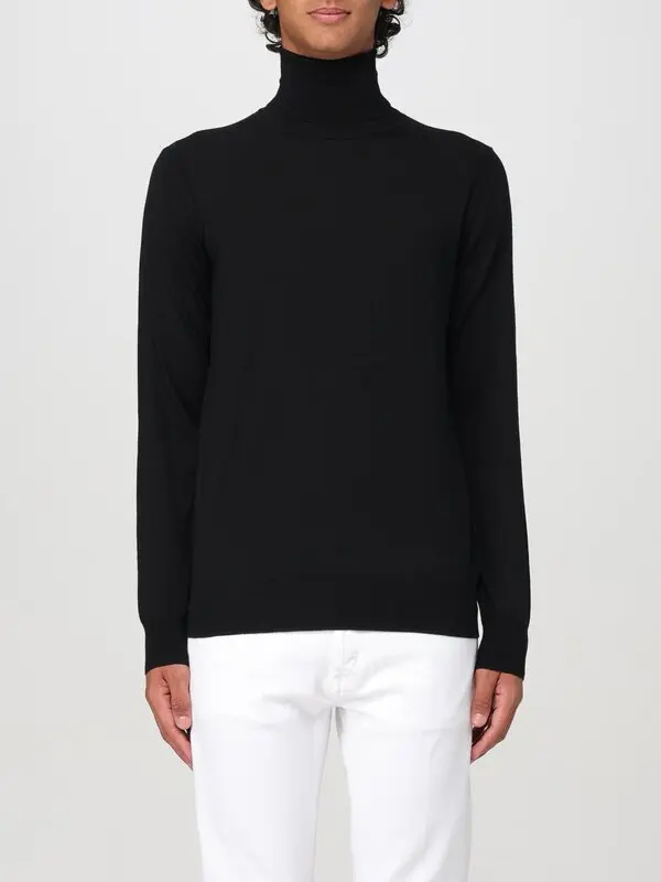 PAOLO PECORA High Neck Sweater - Black