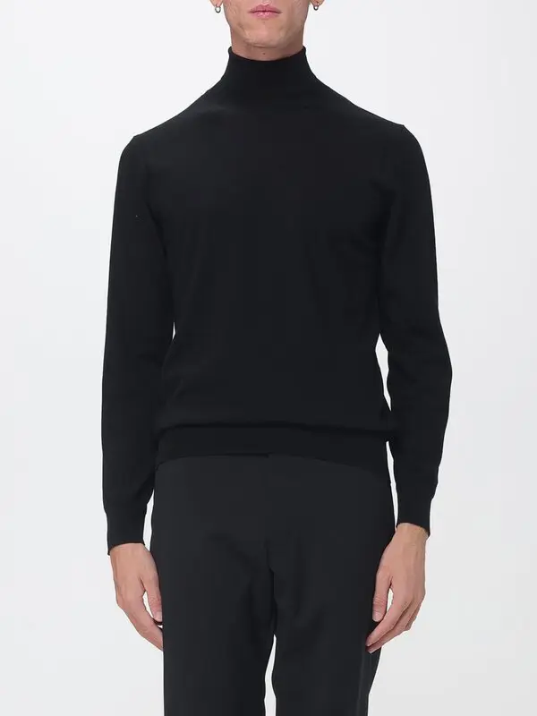 PAOLO PECORA High Neck Sweater - Black