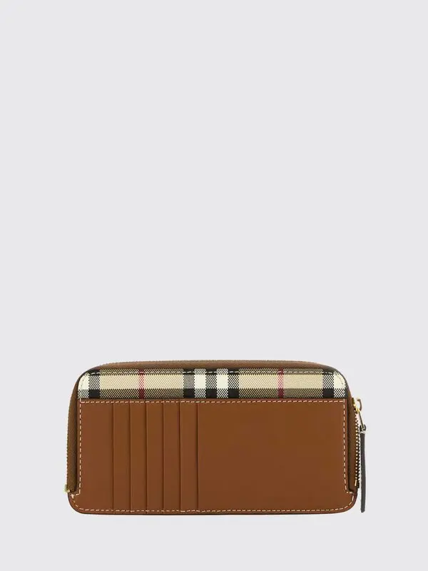 Burberry Check Canvas Wallet