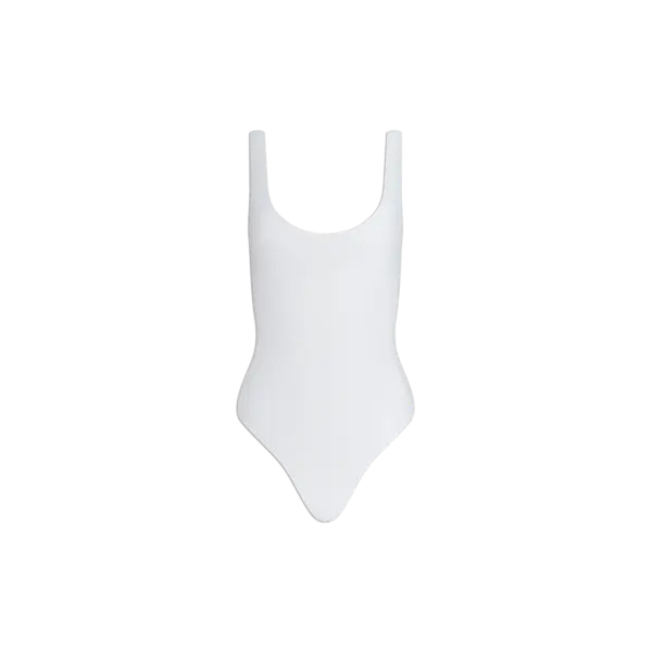 L'Agence Kalea Mesh Bodysuit - White