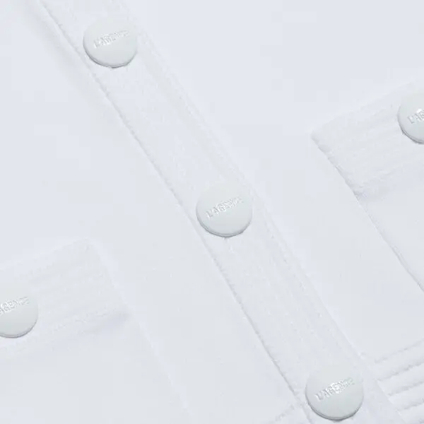 L'Agence Patsy Cropped Cardigan - Ivory