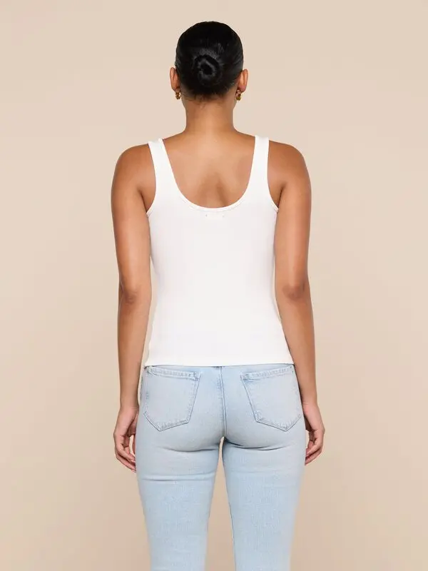 L'Agence Cole Scoopneck Tank Top