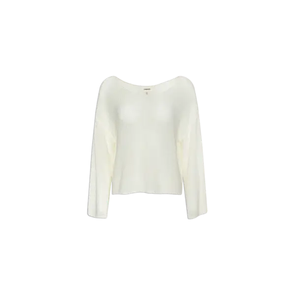 L'Agence Ethan Knit Pullover - Vanilla