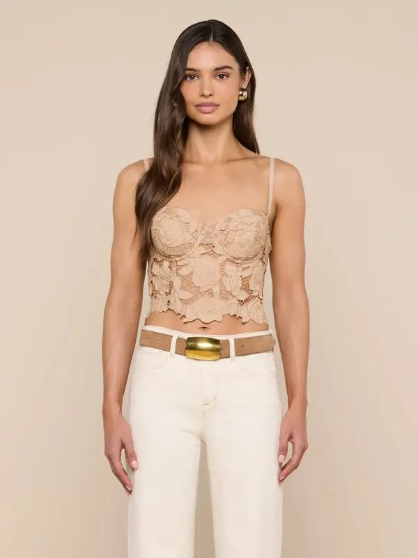 L'Agence Sonya Bustier - Almond