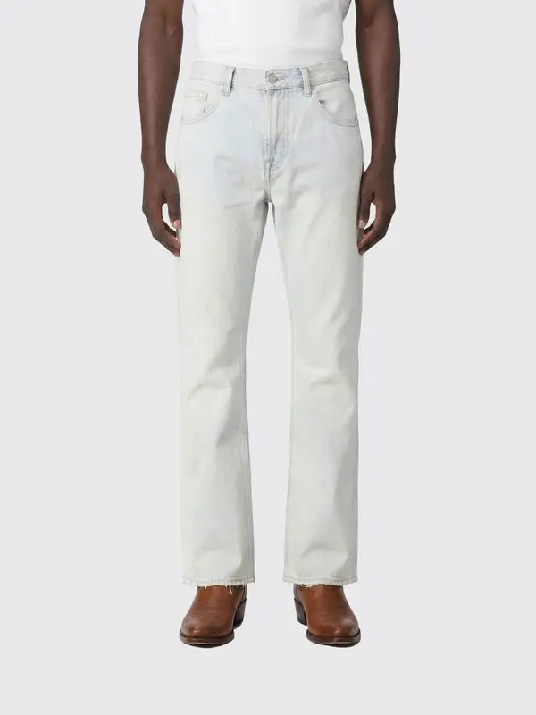 7 For All Mankind Cotton Flared Jeans - Denim