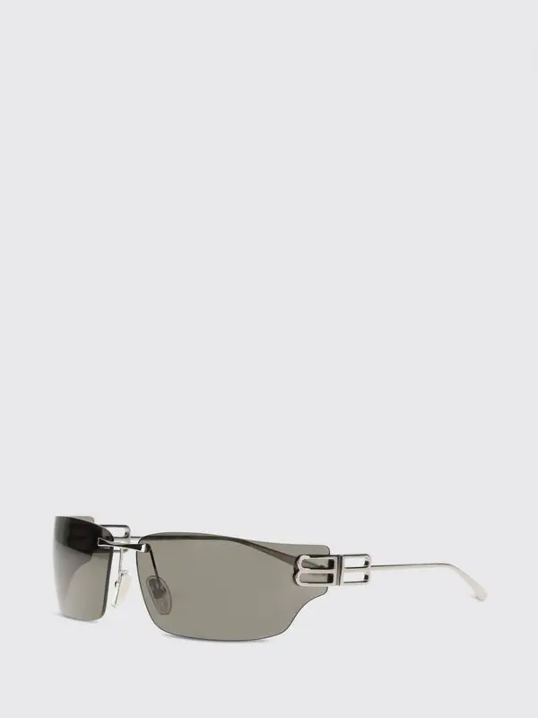 Balenciaga Shield Sunglasses - Silver