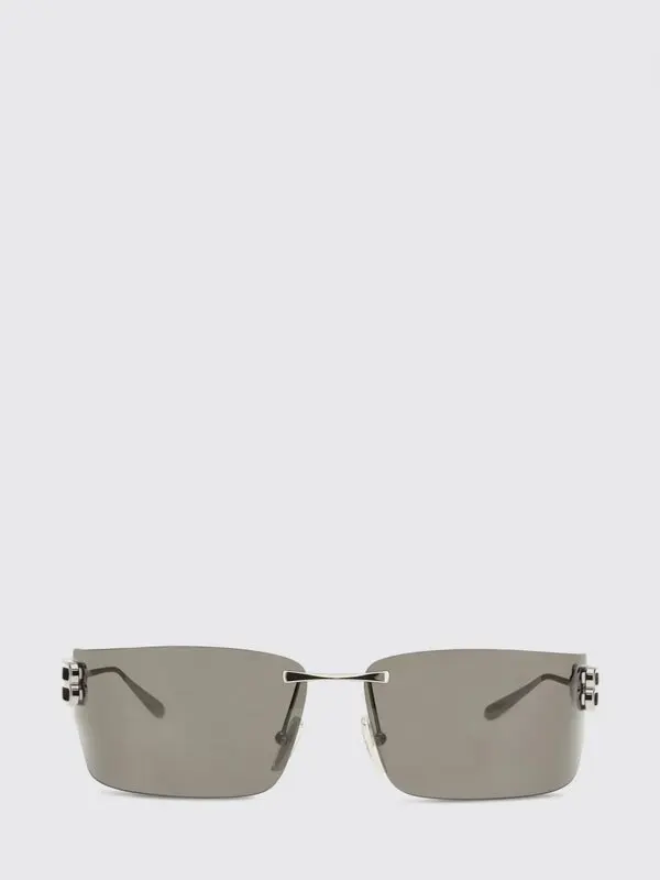 Balenciaga Shield Sunglasses - Silver