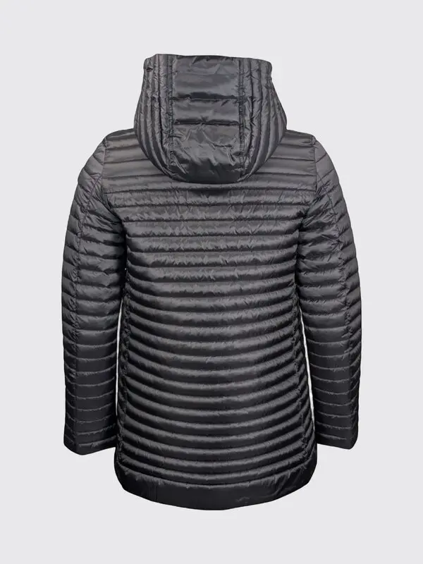 SAVE THE DUCK Quilted Nylon Down Jacket With Hood - Black